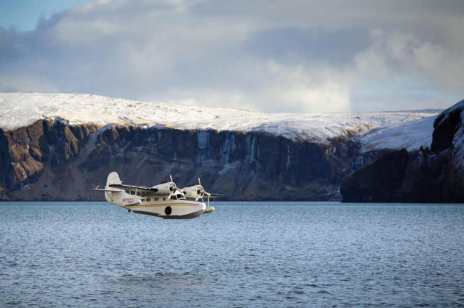 Flying the Goose to Akutan | Photographer Jacob Maentz